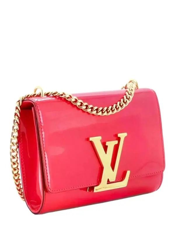 LOUIS VUITTON Chain Louise Clutch Mm - Pink