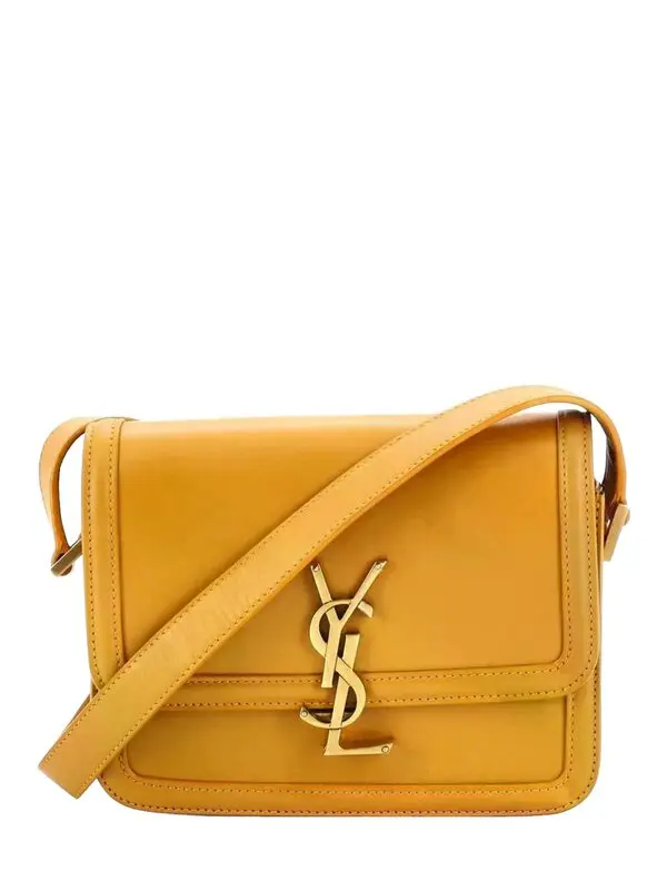 Saint Laurent Solferino Small Crossbody Bag - Orange