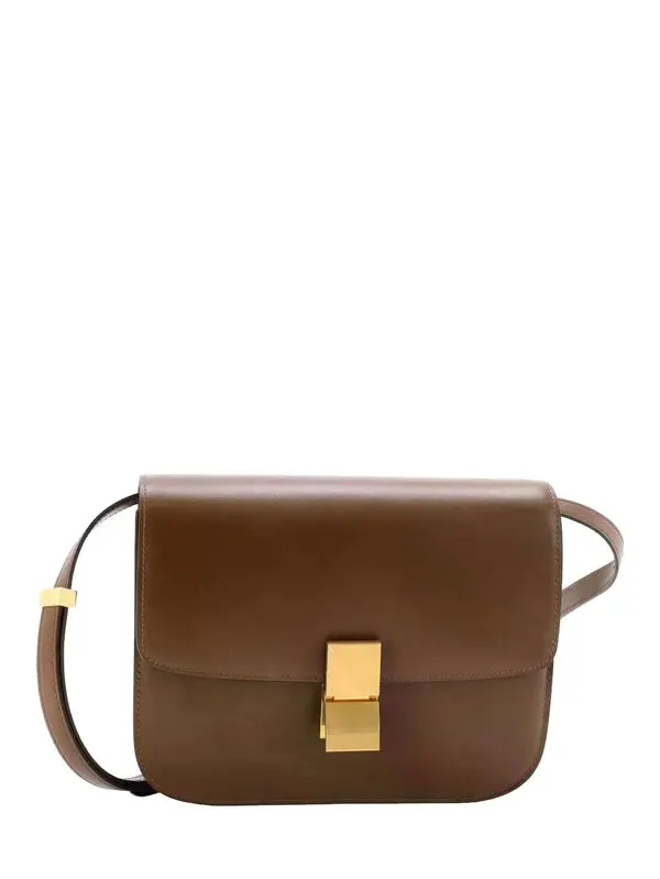 Celine Classic Box Bag Smooth Leather Medium - Brown