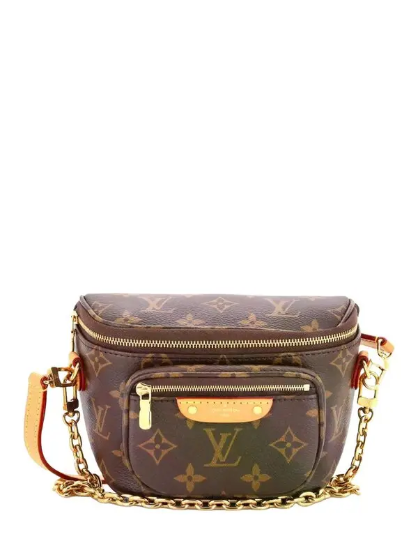 LOUIS VUITTON Bum Bag Monogram Canvas - Brown