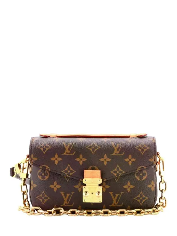 LOUIS VUITTON Pochette Metis Monogram Canvas East West Crossbody Bag - Brown