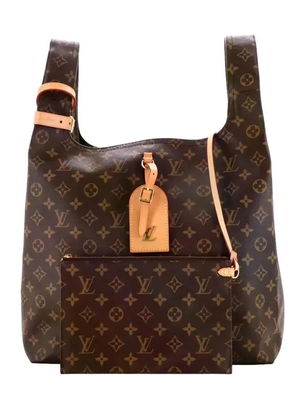LOUIS VUITTON Atlantis Handbag Monogram Canvas Gm Tote Bag - Brown