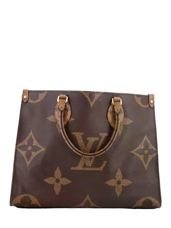 LOUIS VUITTON Onthego Reverse Monogram Giant Mm Tote Bag - Brown