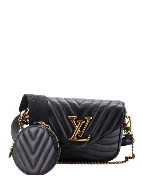 LOUIS VUITTON New Wave Multi Pochette Crossbody Bag - Black