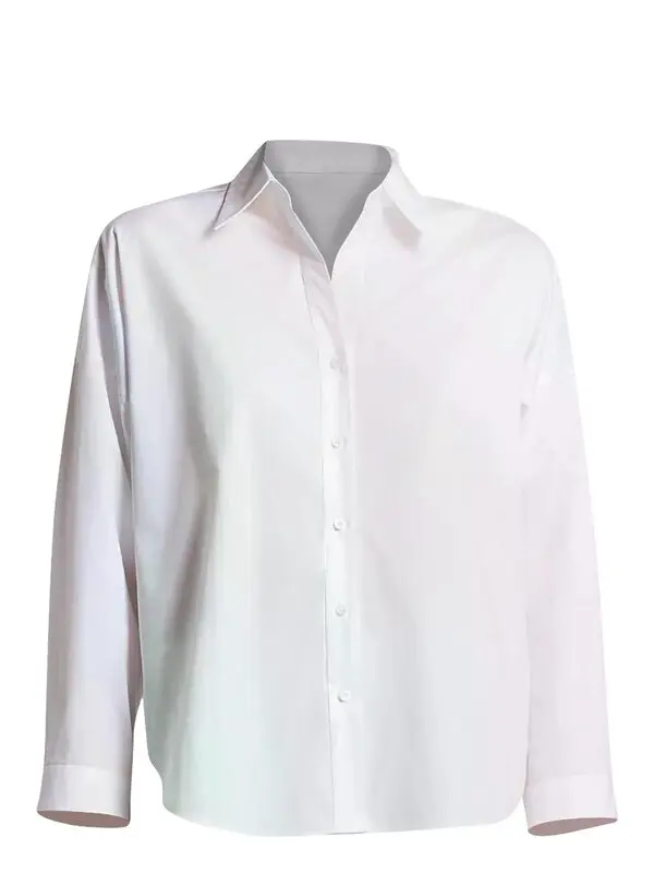 Peserico Pleated Shirt - White