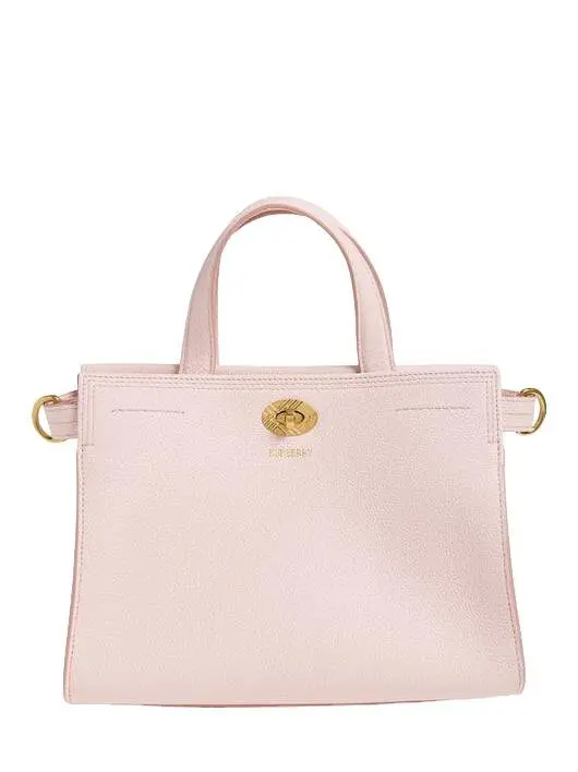 Burberry Cotswolds Leather Tote - Cameo Pink