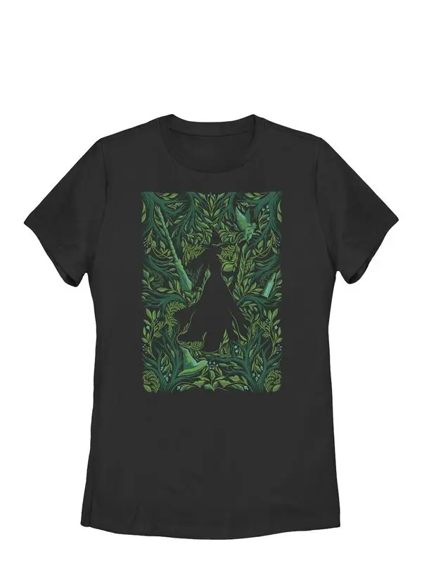 WICKED: FOR GOOD Elphaba Silhouette Graphic T-shirt - Black