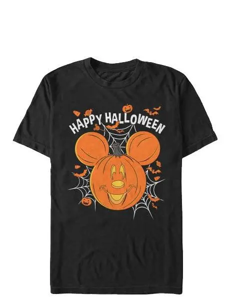 MICKEY & FRIENDS Mouse-o-lantern Graphic T-shirt - Black