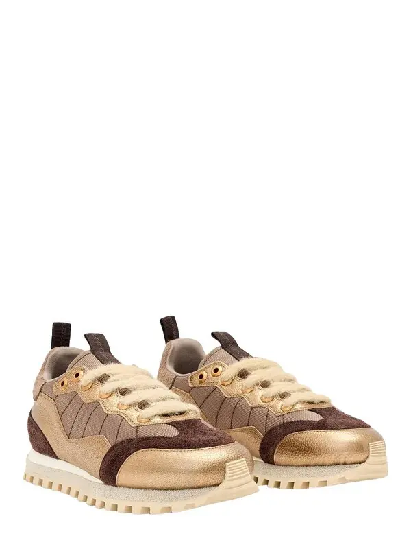ALLSAINTS Nevis Sneaker - Bronze/brown