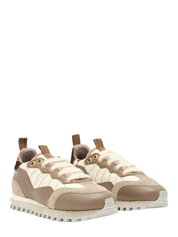ALLSAINTS Nevis Sneaker - White/cow Print