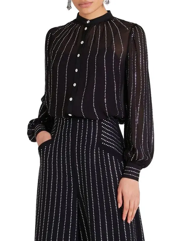 TEMPERLEY LONDON Villanelle Shirt - Black