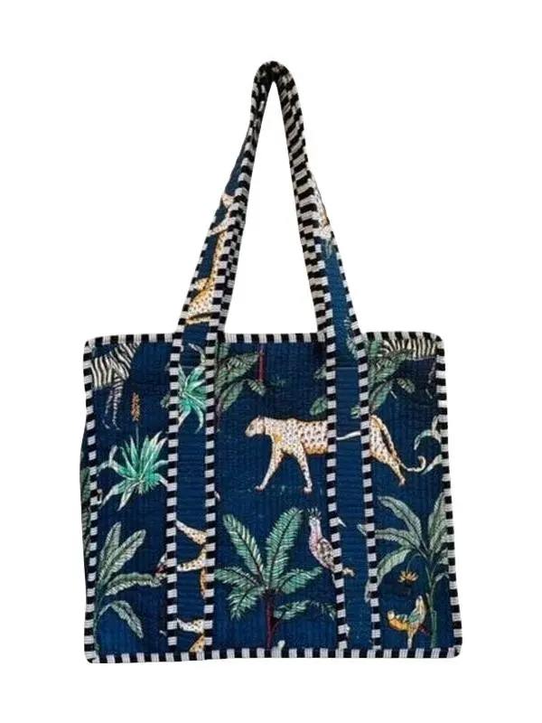 MER ST. BARTH Jungle Tote - Navy