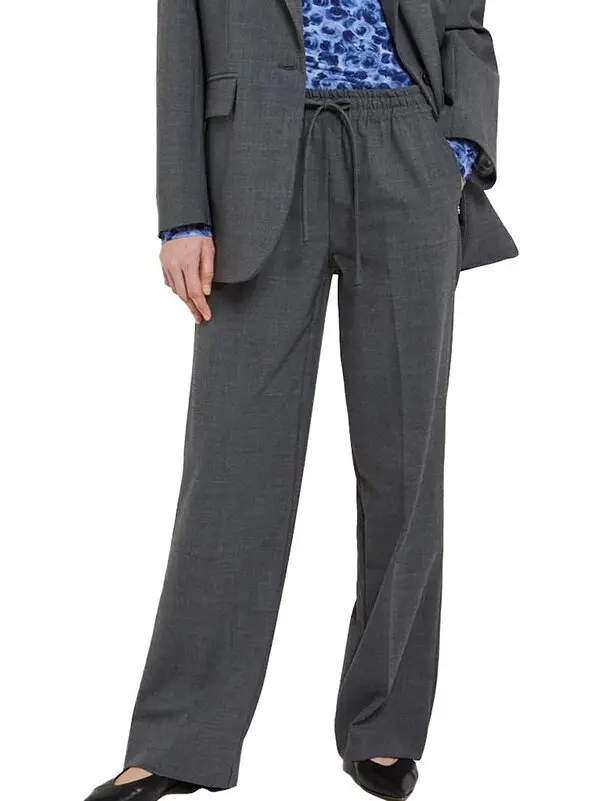 OTTOD'AME Wool Blend Jogger Trousers - Grey
