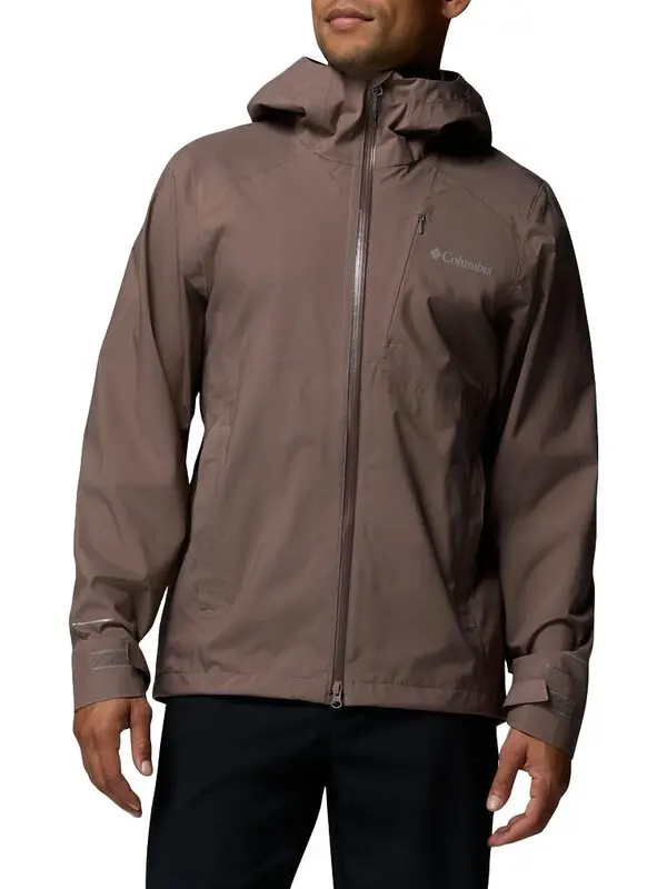 Columbia Trailborne Omni-tech Waterproof Jacket - Iron