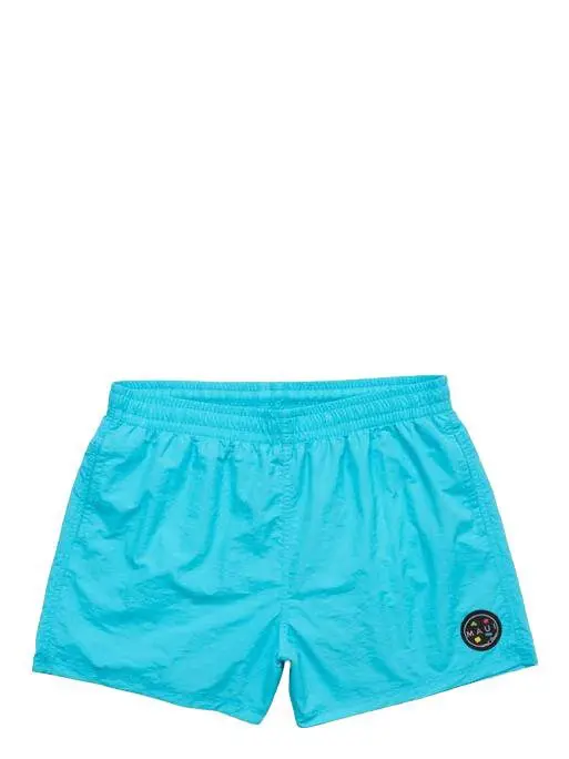 MAUI & SONS Party Rocker Volley Shorts - Neon Blue
