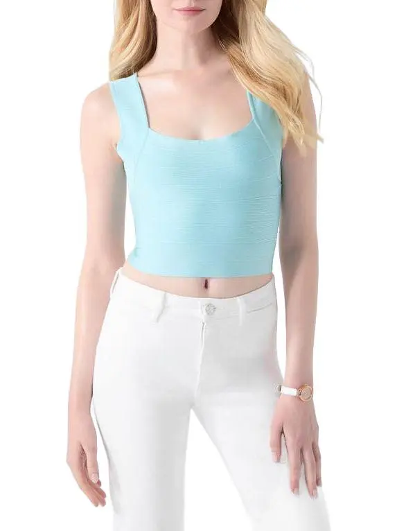 Guess Sleeveless Crop Top - Navy