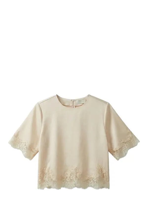 WAKAKUU Top Canary Lace - Light Yellow
