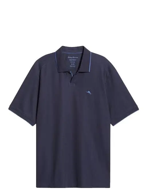 Tommy Bahama Emfielder Johnny Collar Islandzone® Polo - Blue Note