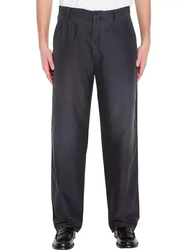 MAISON MARGIELA Pleated Wide-leg Trousers - Grey