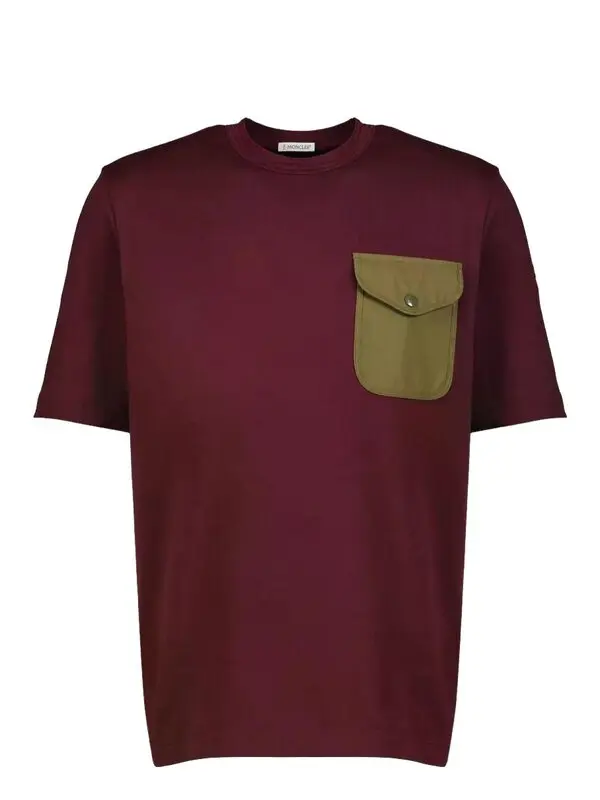Moncler Chest-pocket T-shirt - Red