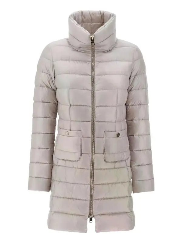 Herno Maria Quilted Coat - Neutrals