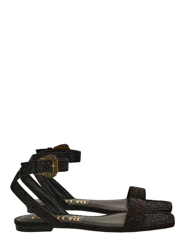 Versace Buckled-strap Sandals - Black