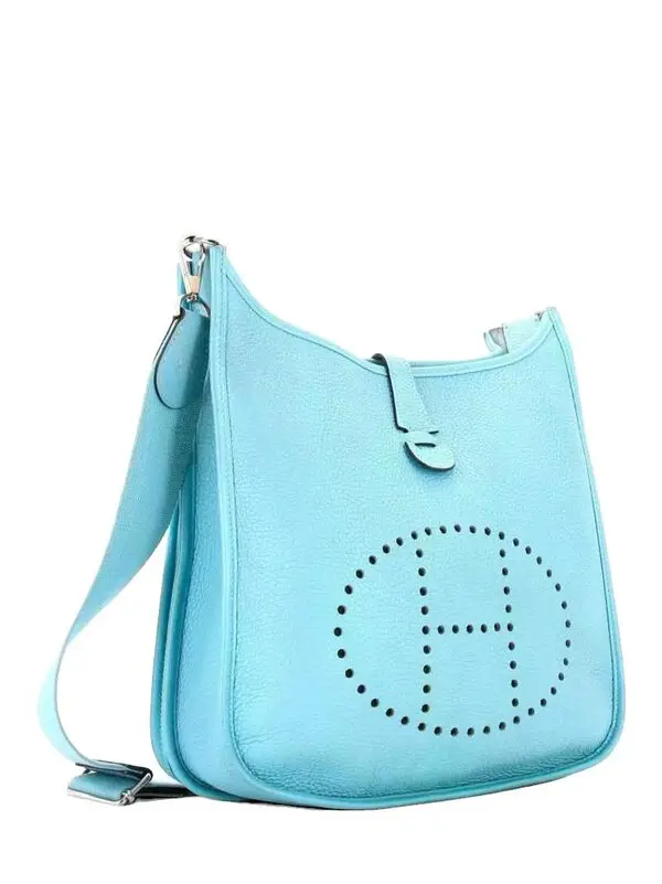 Hermès Evelyne Iii Clemence Pm Crossbody Bag - Blue