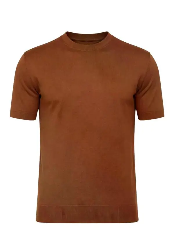 Zegna Short-sleeve T-shirt - Brown