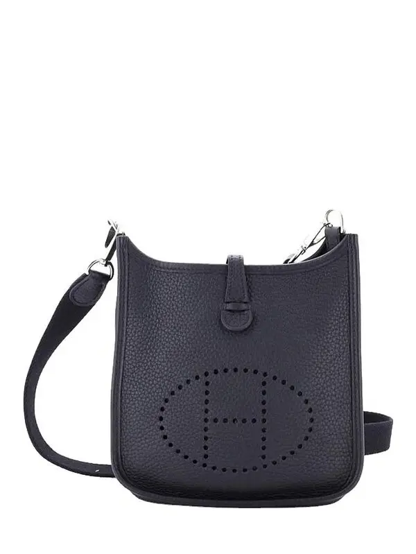 Hermès Tpm Evelyne Bag Gen Iii Clemence - Black