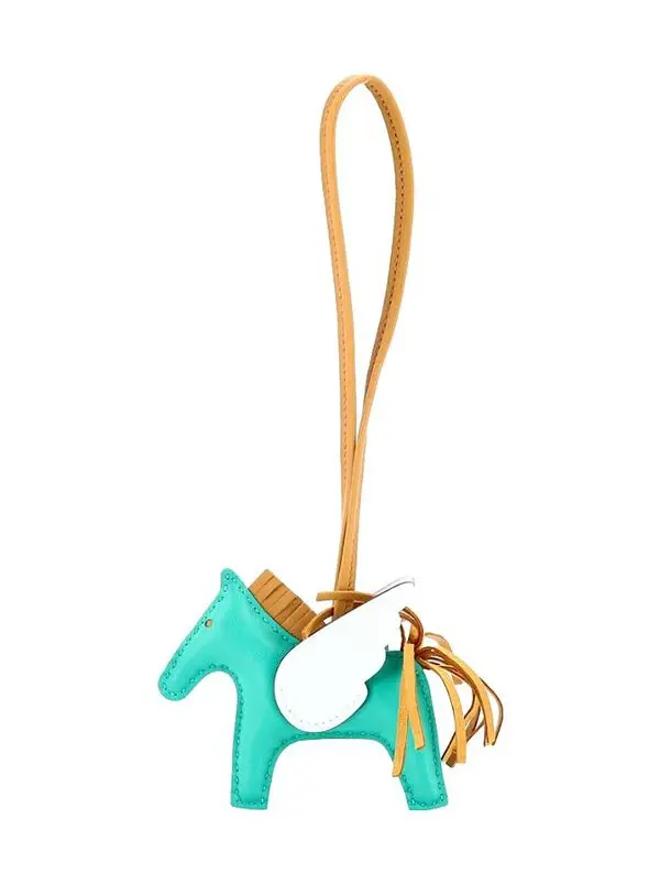 Hermès Pm Pegase Rodeo Bag Charm Leather - Green