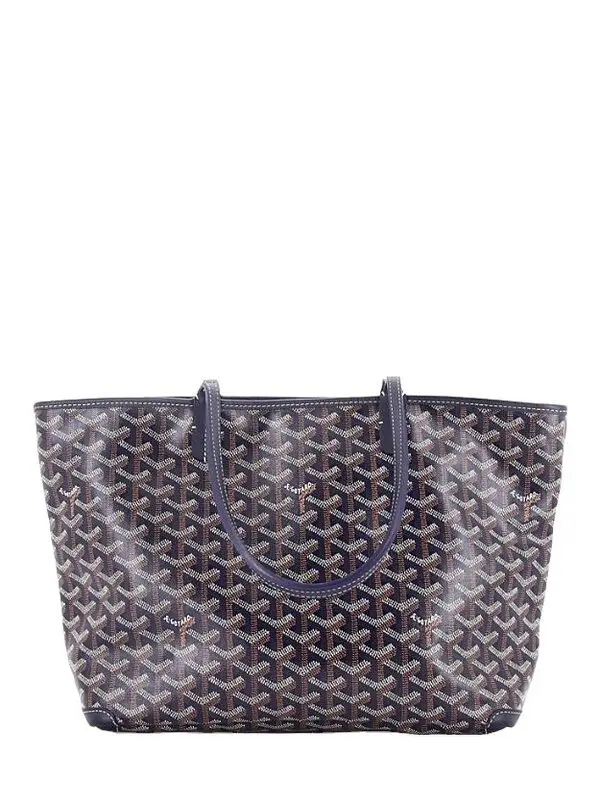 Goyard Pm Artois Tote Coated Canvas - Blue