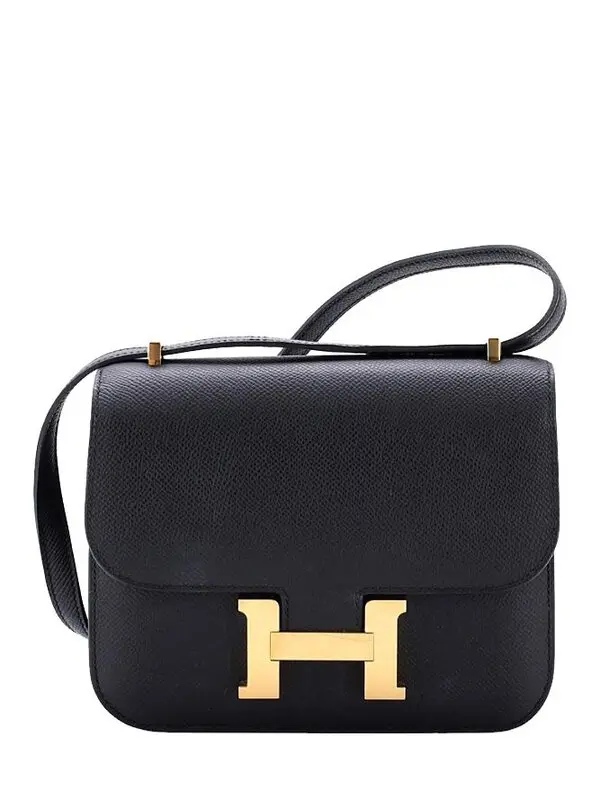 Hermès 18 Constance Nm Bag Epsom - Black