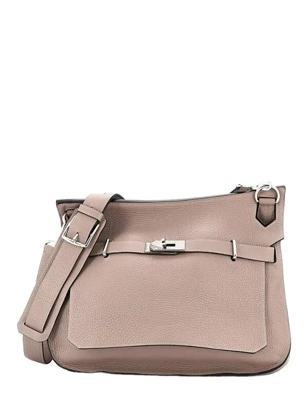 Hermès Jypsiere 34 Bag Clemence - Gray