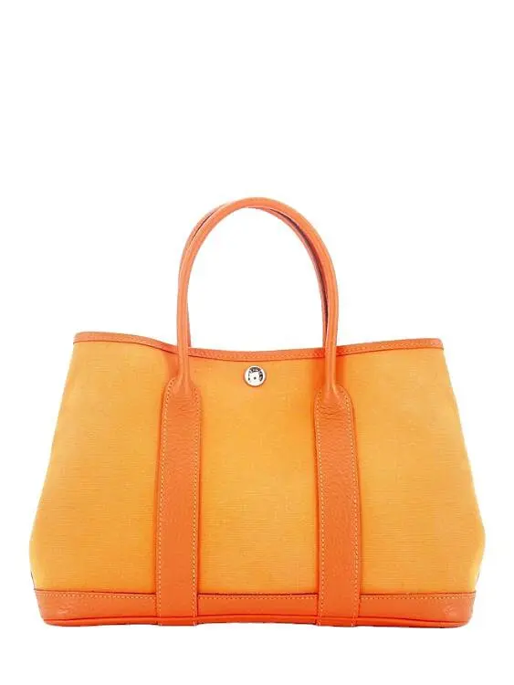 Hermès 30 Garden Party Tote - Orange