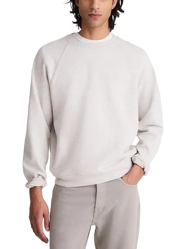 Madewell Regular Fit Terry Crewneck Sweatshirt - Heather Grey