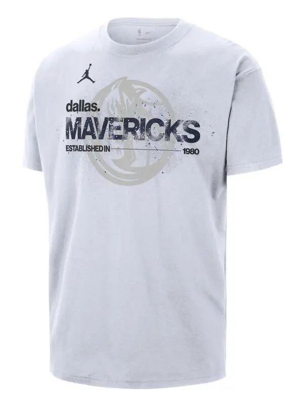 Nike Dallas Mavericks Courtside Jordan '85 Nba Statement T-shirt - White