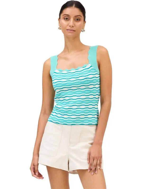 Allison Sasha Tank - Blue
