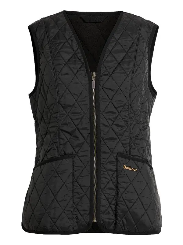 Barbour Betty Quilted Shell Vest - Black