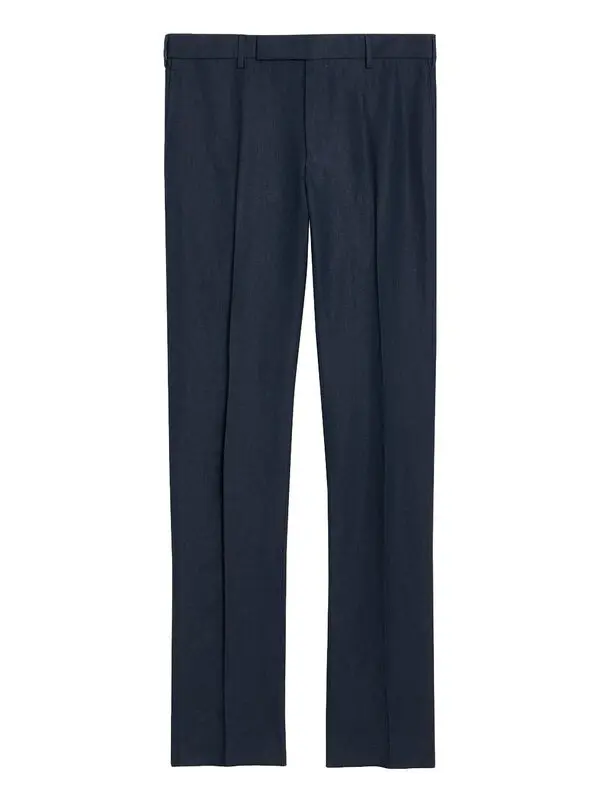 Dunhill Linen Pants - Navy