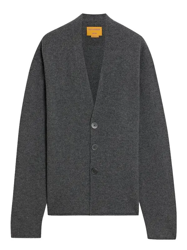 Guest In Residence Cashmere Cardigan - Dark Gray