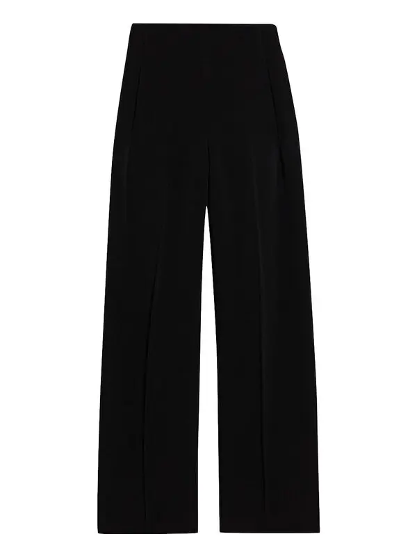 FFORME Peyton Crepe Wide-leg Pants - Black
