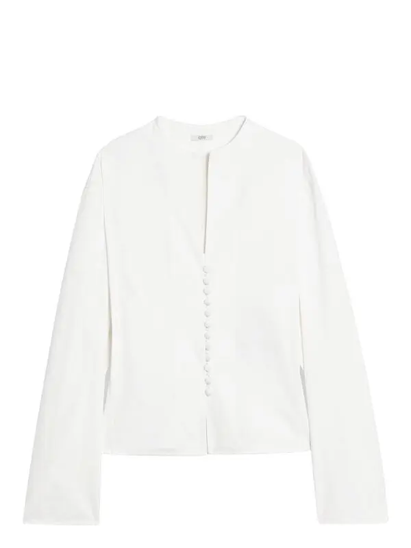 FFORME Yancy Cotton-poplin Shirt - White