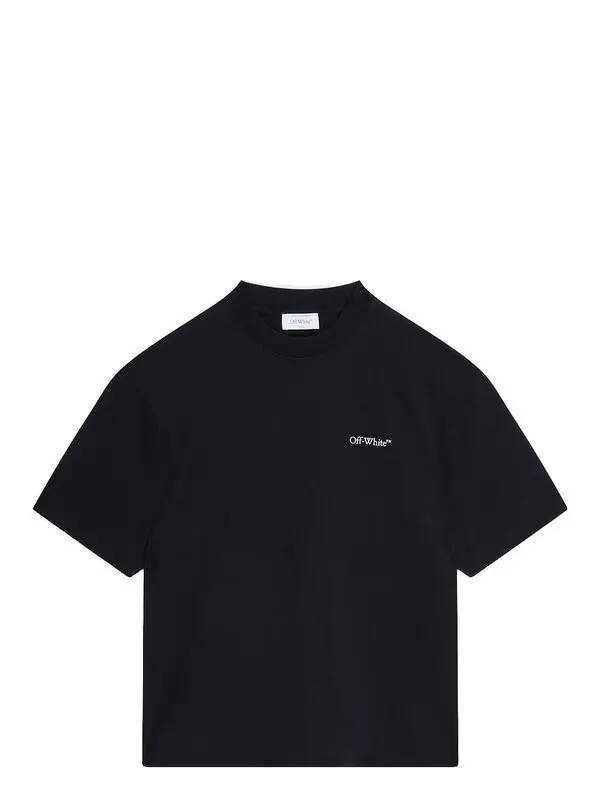 Off-White Printed Cottonjersey Tshirt - Black