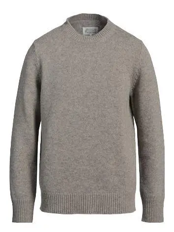 MAISON MARGIELA Sweater Charcoal Wool - Beige