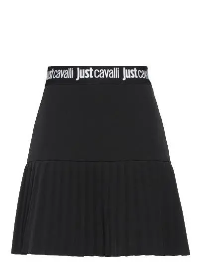 Just Cavalli Mini Pleated Skirt - Black