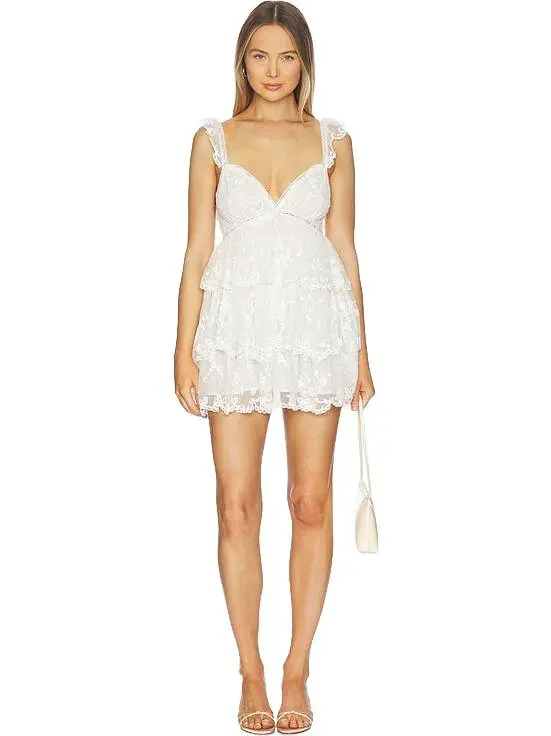 LoveShackFancy Tuli Dress - Ivory