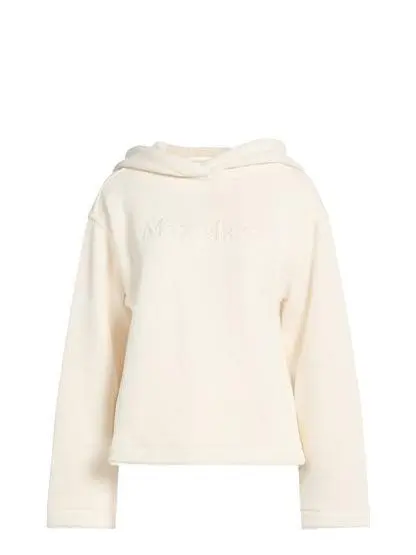 Max Mara Sweatshirt Cream Size Cotton, Polyester - White