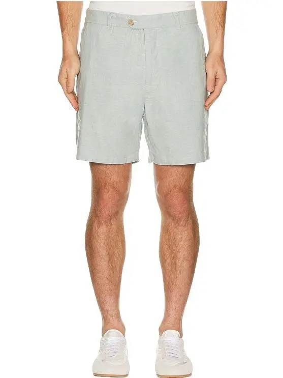 Marine Layer 7 Hemp Resort Short - Grey Mist