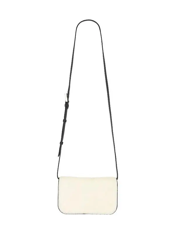ALLSAINTS Maeve Crossbody Bag In Black,white - Cow Print