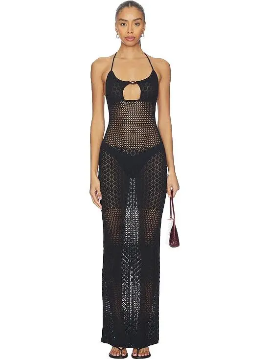 I.AM.GIA Marcy Crochet Dress - Black